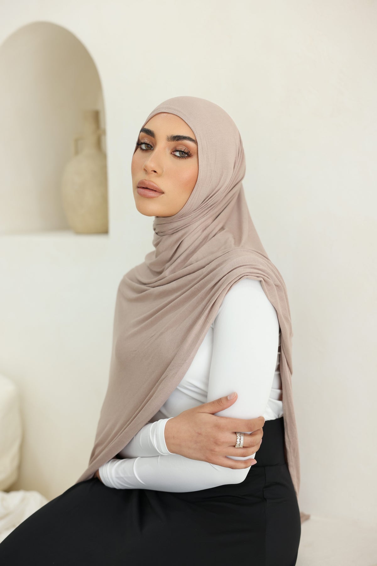 Luxe Jersey Hijab - Fawn – Mod Squad